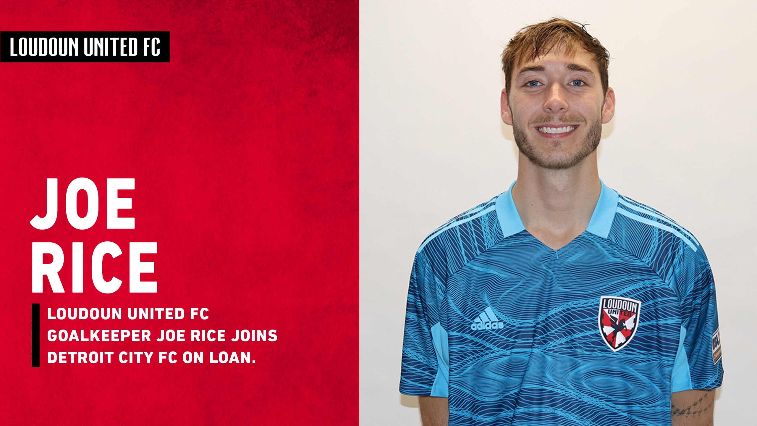 Loudoun United FC Goalkeeper Joe Rice Joins Detroit City FC on Loan ...